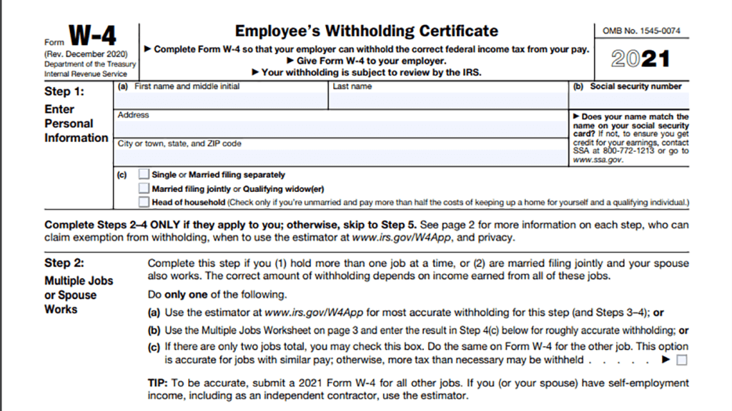 What You Should Know About The New Form W 4 Atlantic Payroll Partners