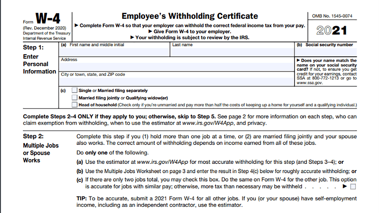 What You Should Know About The New Form W 4 Atlantic Payroll Partners